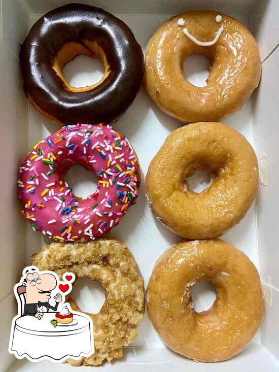 Menu at Krispy Kreme cafe, Quezon City, 2nd Flr SM City Sta. Mesa