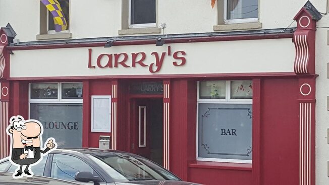 Menu at The pub fomaly know as Larry's Bar, Roscommon