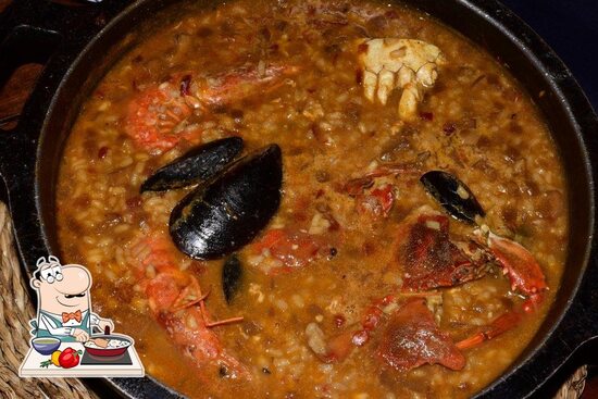 Carta del restaurante El Racó del Peix, Barcelona