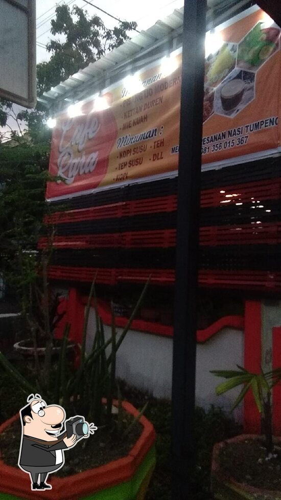 Menu at Cafe rara, Indonesia