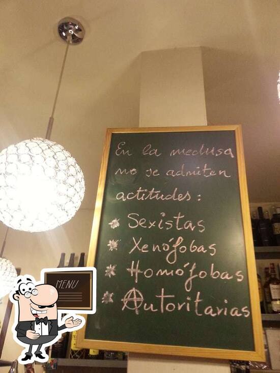 Menu at Bar La Medusa, Seville