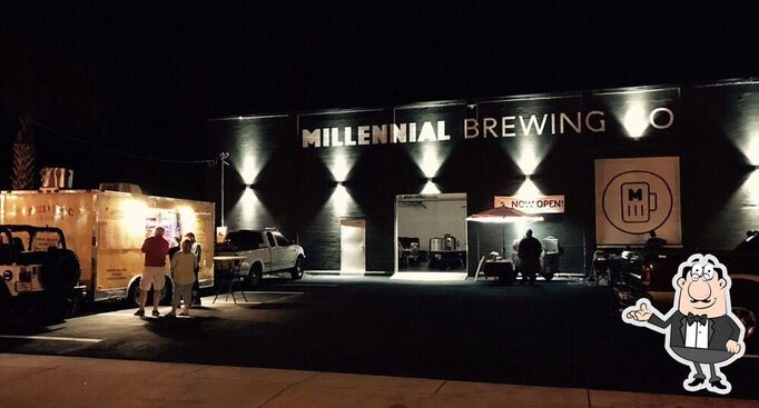 Menu at Millennial Brewing Company restaurant, Fort Myers