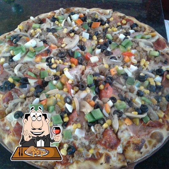 Menu at Pala Pizza restaurant, Jarabacoa, Plaza La Confluencia