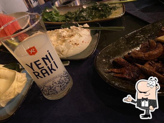Menu at Anason, Denizli