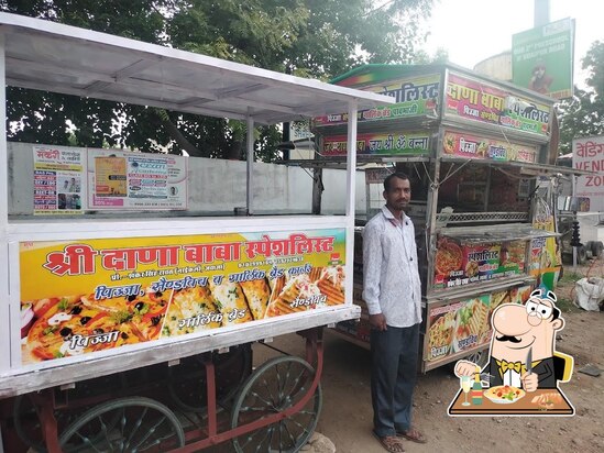 Dana Baba pizza sandwich mein garlic bread corner, Beawar - Restaurant ...