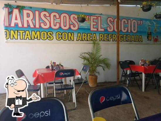 Menu at El Socio restaurant, Culiacán
