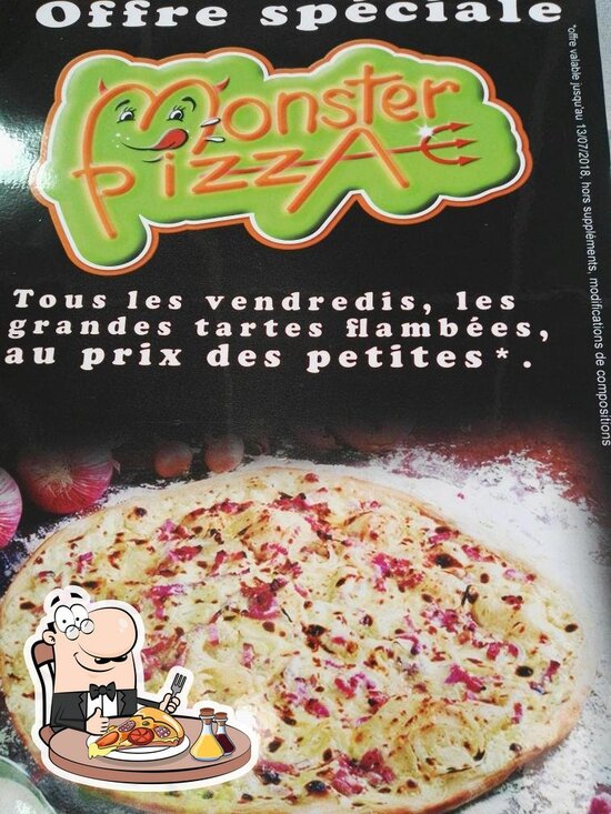 Menu at Monster Pizza pizzeria, Truchtersheim