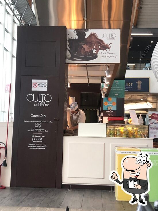 Speisekarte von Culto caffe Cioccolato airport Marco Polo cafe, Venedig