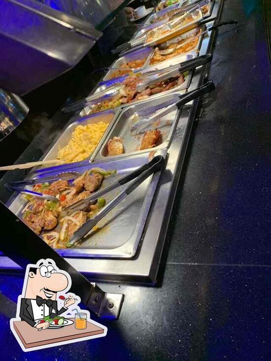 Menu at Global Buffet restaurant, Levittown