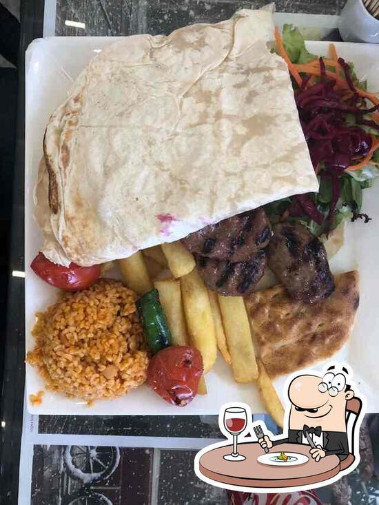 Menu at Lezzet Vefa Cafe, Istanbul