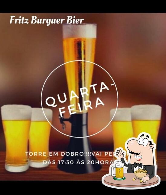 Menu em Fritz Burguer Bier restaurante, Pomerode