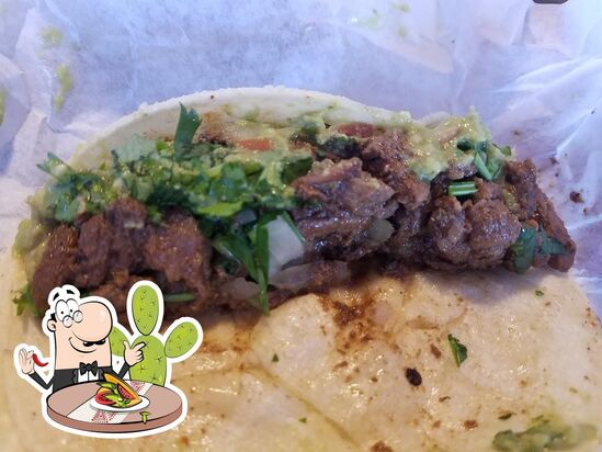 Menu at Super Mex restaurant, Long Beach, E Spring St