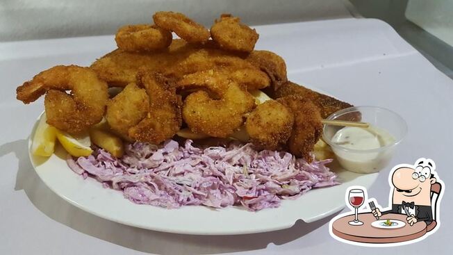 Carta de Blue Shed Fish & Chips Cafe, Roma, 81 Charles St