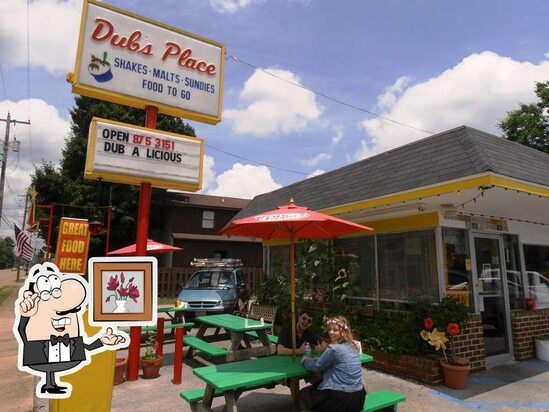 Menu at Dub's Place restaurant, Chattanooga
