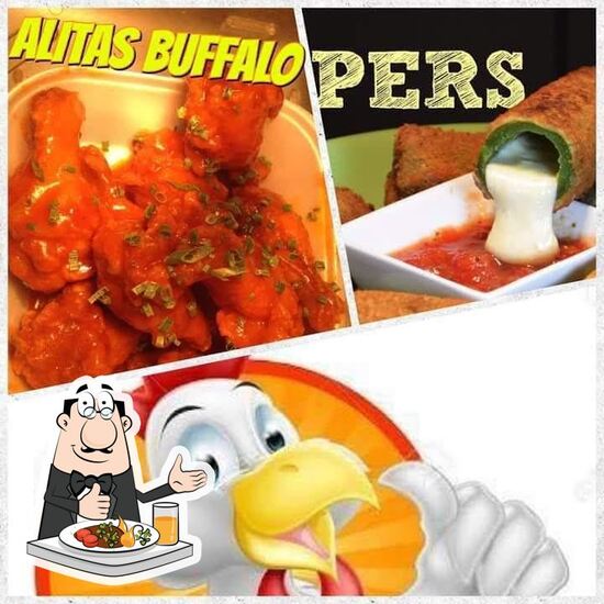 Menu at Alitas restaurant, Ciudad Juarez, C. Malvavisco 5713