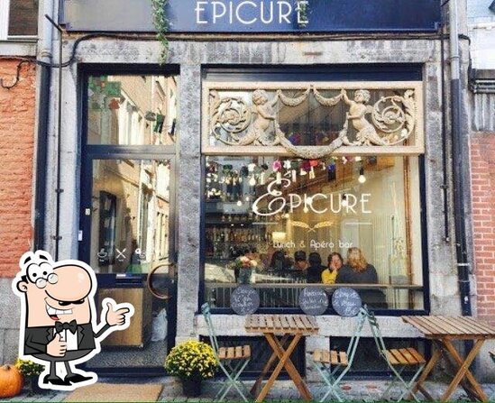 Menu at Epicure, Namur