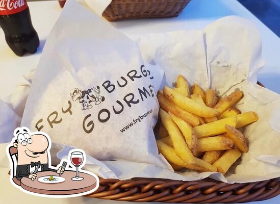 Menu at Fry Burger Gourmet, Bulle, Rue Nicolas-Glasson 3