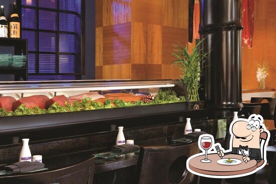 Menu at Kimonos restaurant, Orlando, Epcot Resorts Blvd