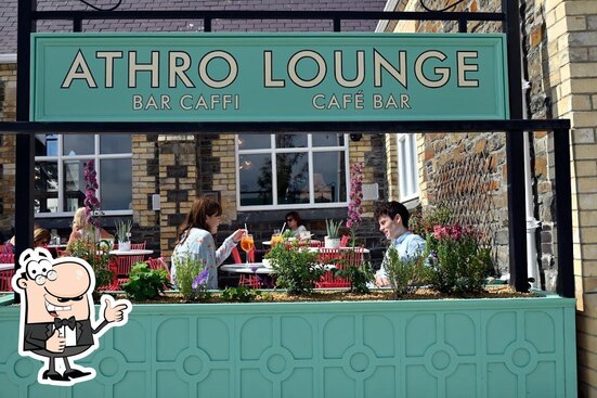 Menu at Athro Lounge restaurant, Aberystwyth