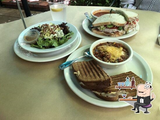 Menu at Penelope's Cafe Books & Gallery, La Cañada Flintridge