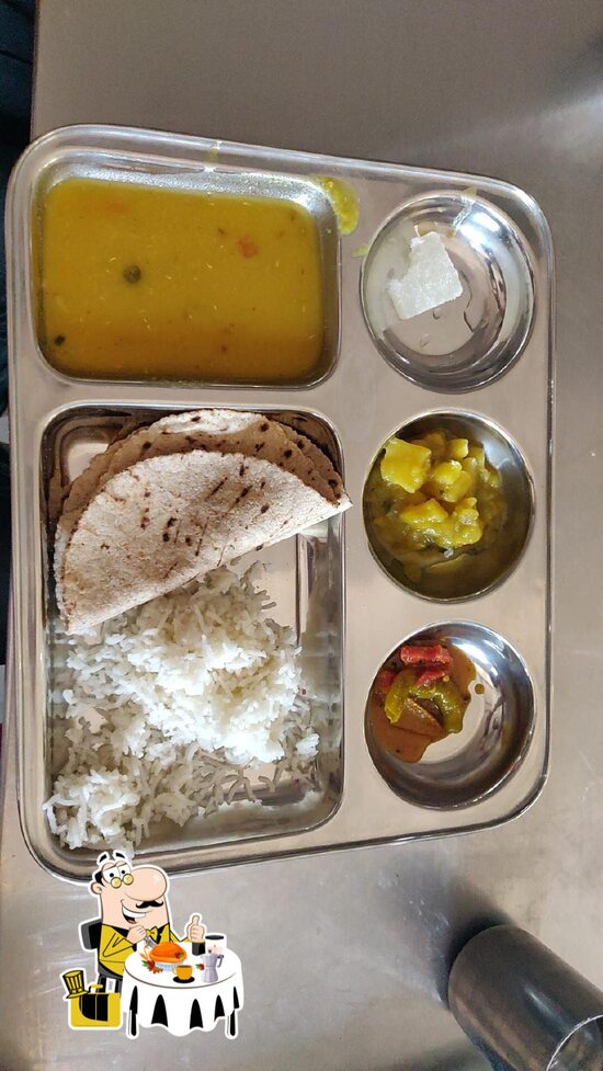 Menu at Shree Ji Rasoi, Vrindavan