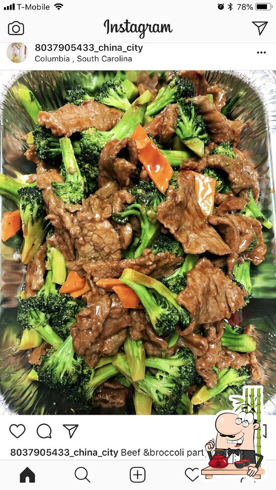 CHINA CITY, 5496 Forest Dr C in Columbia - Restaurant menu and reviews