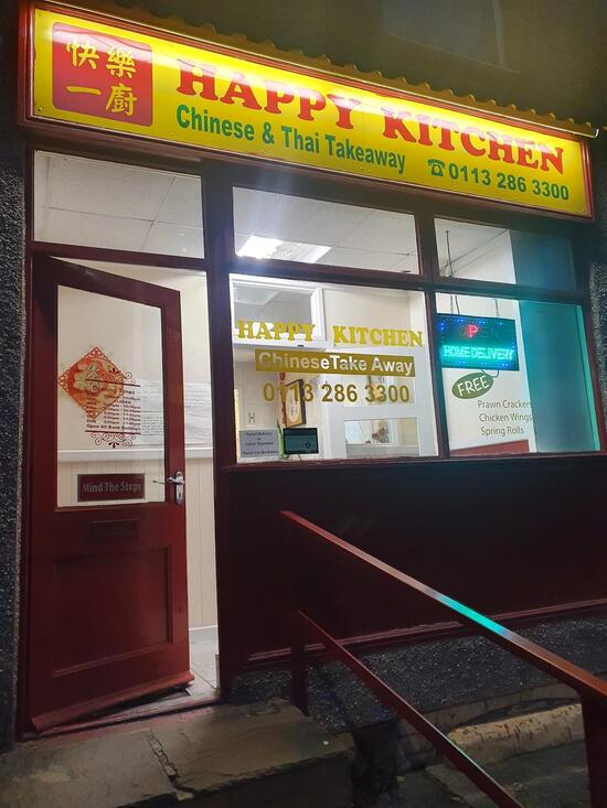 Menu at Happy Kitchen, Leeds