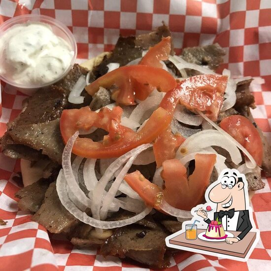 Menu at Izmir Gyro House restaurant, Bellevue