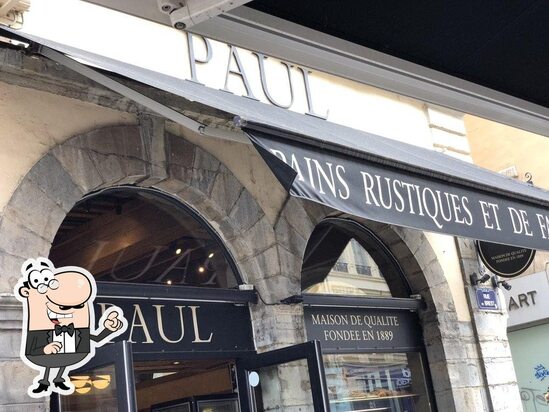 Menu at PAUL, Lyon, Station Métro de Bellecour