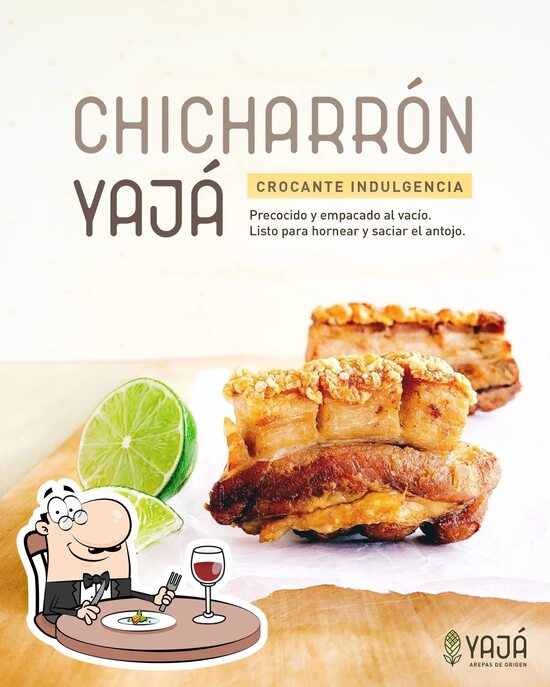 Carta del restaurante Yajá Arepas del Origen, Chía
