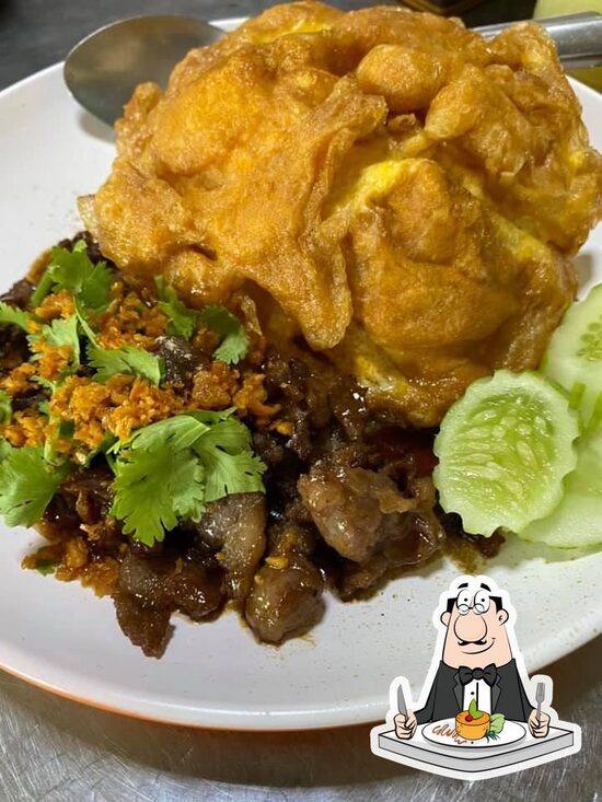 Menu at ร้านข้าวน้องหญิง restaurant, Amphawa