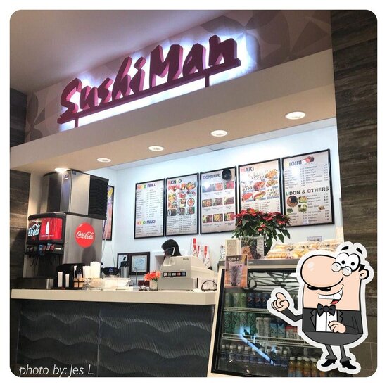 Menu at Sushiman restaurant, Pearl City