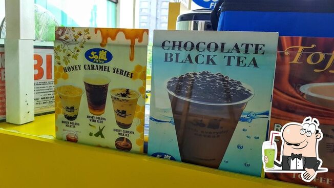 Menu at Fiftea Molito Mall cafe, Muntinlupa