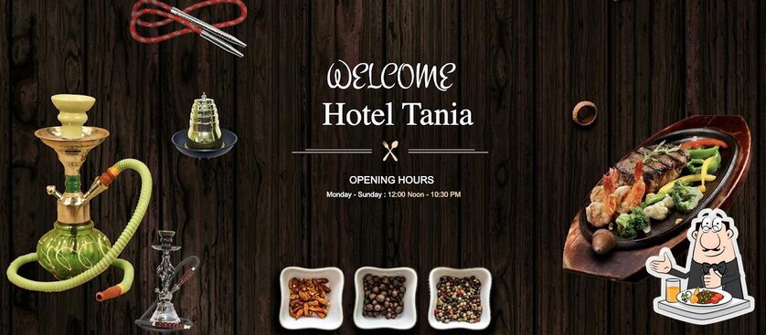 Menu at Hotel Tania, Ranaghat