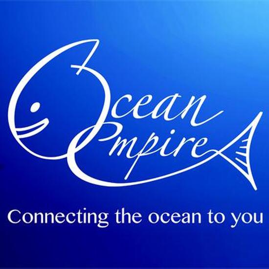 Menu at Ocean Empire restaurant, Cape Town