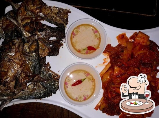 Menu at Patimz Bistro, Badian