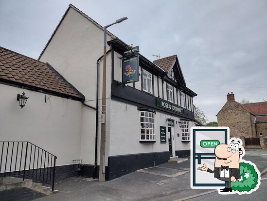Menu at Rose & Crown pub & bar, Clowne, High St