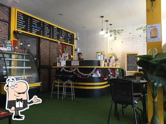 Menu at Bubble bee cafe, Dan Khun Thot