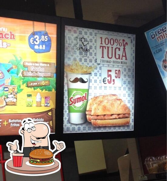Menu at Burger Ranch fast food, Lisbon, R. Agostinho Neto 16H