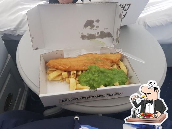 Carta de comida rápida Zan Fish HEATHERTON, Derby