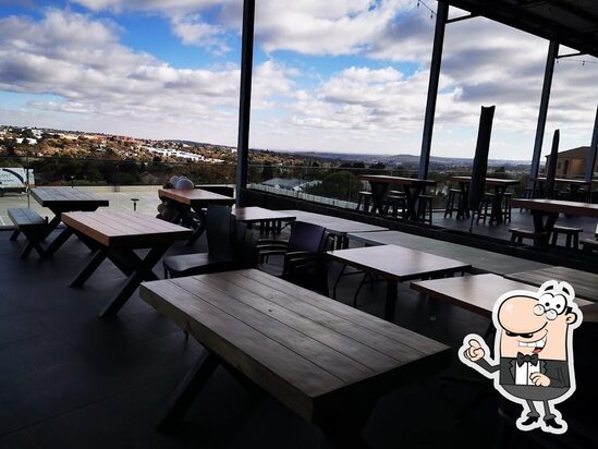 Menu at Blueberry Beacon restaurant, Sandton