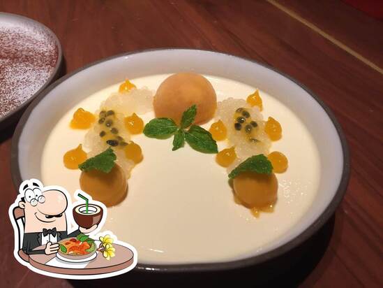Menu at PAII restaurant, Bangkok