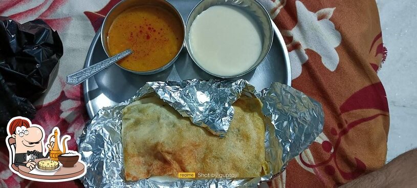 Menu at Bunty dosa corner, Banda