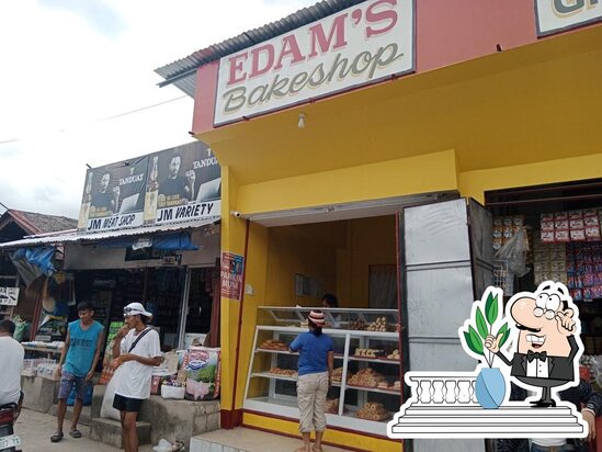 Menu at Edam's Bakeshop, Dauin