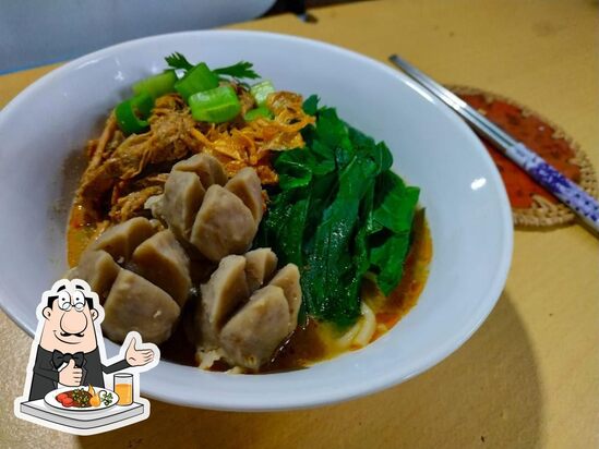 Menu at Warung Banjar Getas restaurant, Mataram