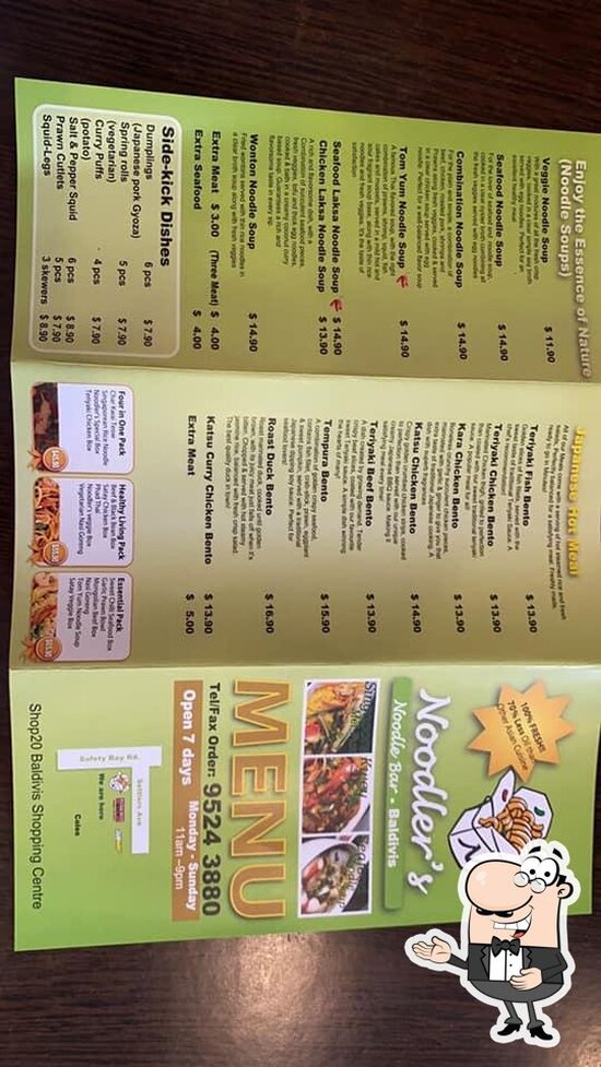 Noodler's Noodle Bar, Baldivis - Restaurant menu, prices and reviews