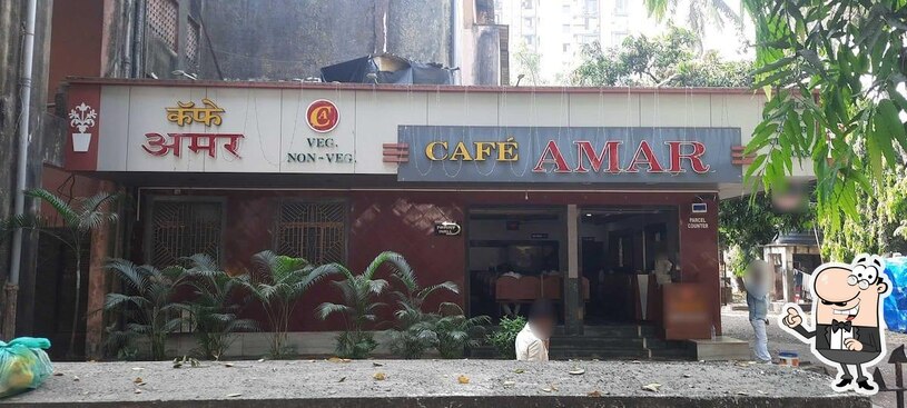Menu at Cafe Amar, Mumbai, Cafe Amar