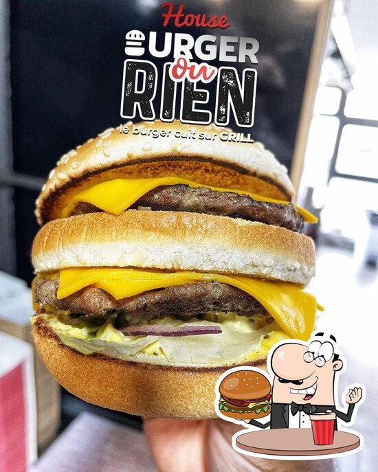 Menu at House Burger Grill restaurant, Tourcoing