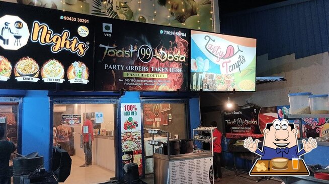 Menu at Toast 99 Dosa (Franchise outlet), Chennai