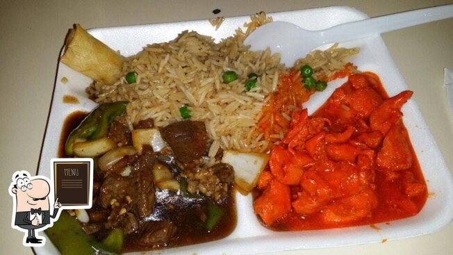 Menu at Asian corner restaurant, Cairo, 38FW+9FF، مساكن المهندسين ...